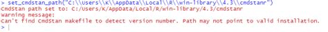 Cmdstanr Cannot Set The File Path To The Cmdstan Installation Other