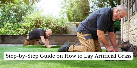 Step By Step Guide On How To Lay Artificial Grass
