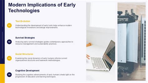 Modern Implications Of Early Technologies Australopithecus Technology Ppt Template Acp Ppt Slide