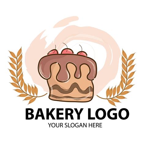 Bakery Logo Cake Bakery Cake Shop Modern Simple Cute Funny Branding
