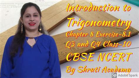 Q3 And Q4 Ex 81 Trigonometry Chapter 8 Maths Class 10th Ncert