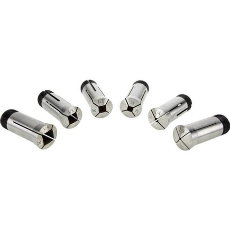 5 C Collet Set Square 6 Pc Grizzly Industrial