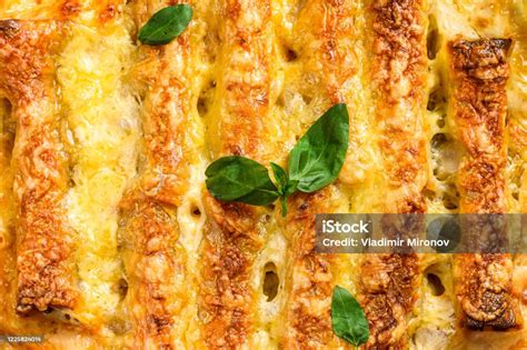 토마토 소스와 치즈를 곁들인 고기 카넬로니 이탈리아 요리 회색 배경입니다 맨 위 보기 0명에 대한 스톡 사진 및 기타 이미지 0명 가루로 빻은 건강한 식생활 Istock