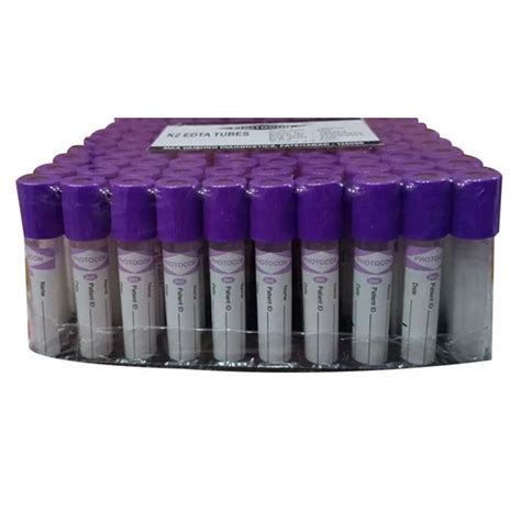 Plastic 2ml K3 Edta Tubes Packaging Type Packet 4000 Pieces At Rs