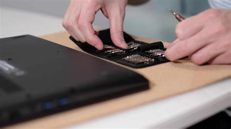 Premium Photo Unrecognizable Engineer Separating Computer From Case