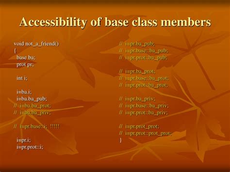 Ppt Inheritance Powerpoint Presentation Free Download Id5591491