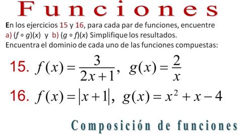 Ejercicios De Funciones Qué Problemas Resueltos Y Ejemplos Hay
