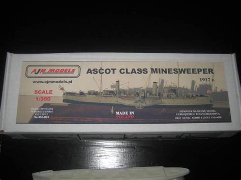 Ascot Class Minesweeper 1917 First Model Armed Paddle Steamer 1