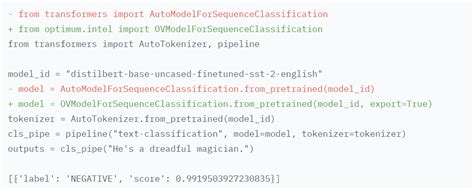 开发者实战 利用 openvino™ 部署 huggingface 预训练模型的方法与技巧 极市开发者社区