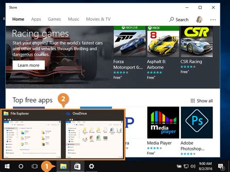 Switch Between Windows In Windows 10 Customguide