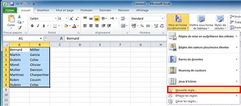 Excel Recherche Couleur De Remplissage
