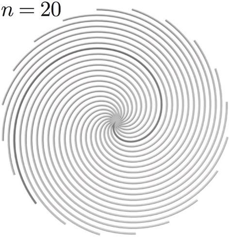 geometry looking for a variation of multi armed archemides spiral