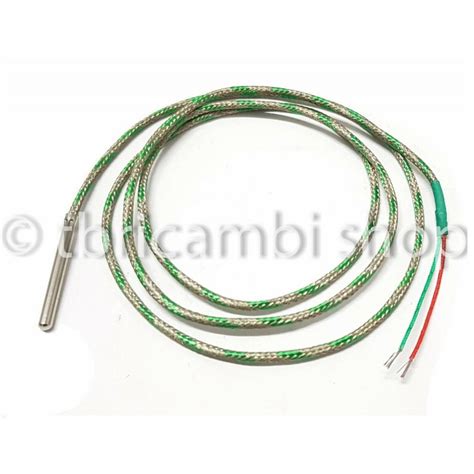 Sonda Fumi Termocoppia K Per Stufe A Pellet E Caldaie A Biomassa Cavo