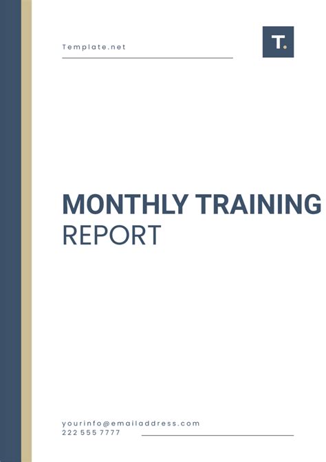 Free Workshop Training Report Template To Edit Online
