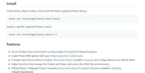 Docker Phaser Environment Set Up Html5 Game Development