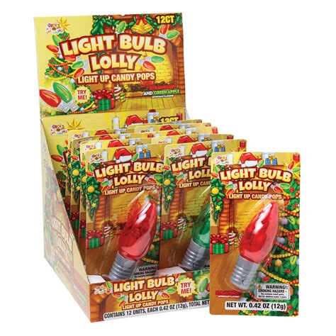 Light Bulb Lolly 0 42 Oz Lollipop Nassau Candy