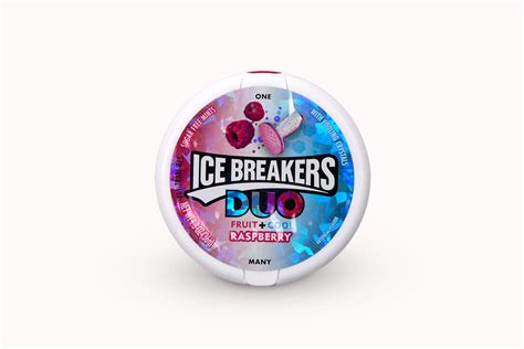 Buy Gluten Free Ice Breakers Duo Fruit Cool Mints Raspberry Online