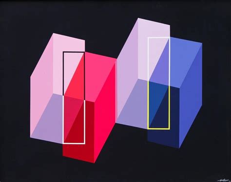 Arthur Dorval David Bloch Gallery Abstraction Géométrique Peinture