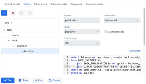 Sample Reports Jmix Documentation