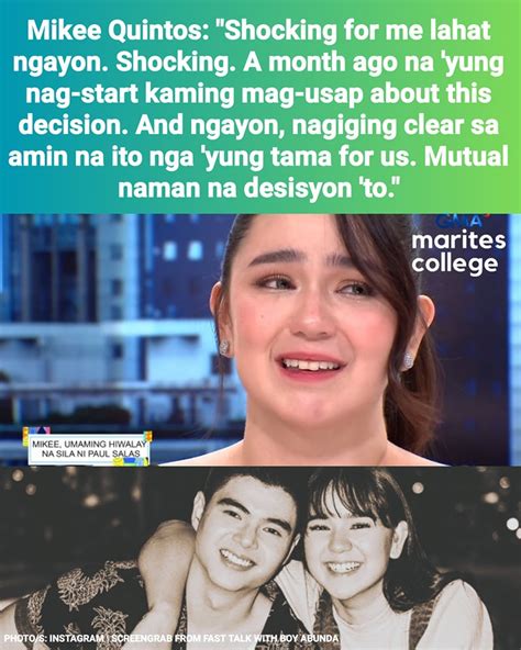 HOLA PH | 'HIWALAY NA KAMI' Mikee Quintos, umamin kay Tito Boy na ...