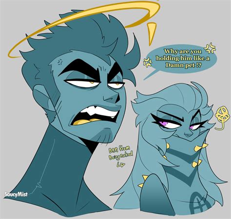 Lilith And Adam Hazbin Hotel Drawn By Saucymist Danbooru