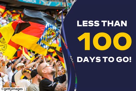 Less Than 100 Days To Go Until The Kick Off