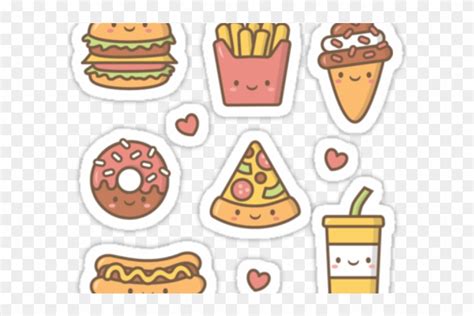 Cute Food Doodles Hd Png Download 640x480 1366827 Pinpng