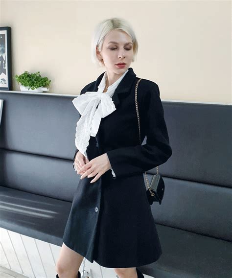 자체제작바로발송키작녀봄코트 허리잘록 어깨패드 고급스러운 자켓형원피스 코트원피스 봄코트 봄출근룩 하객룩 데이트룩 발렌타인데이 에이블리