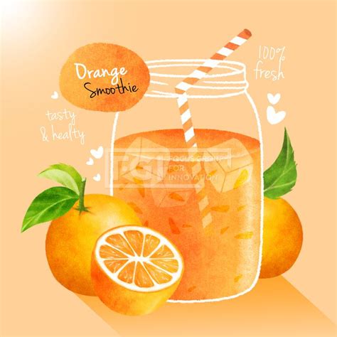 Fresh Juice 008 Spai140 프리진 일러스트 신선한 주스 음료 음료수 디저트 병 음식 오브젝트