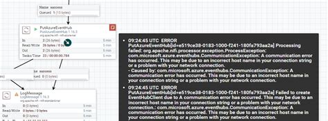 putazureeventhub issue incoming flow files will cloudera