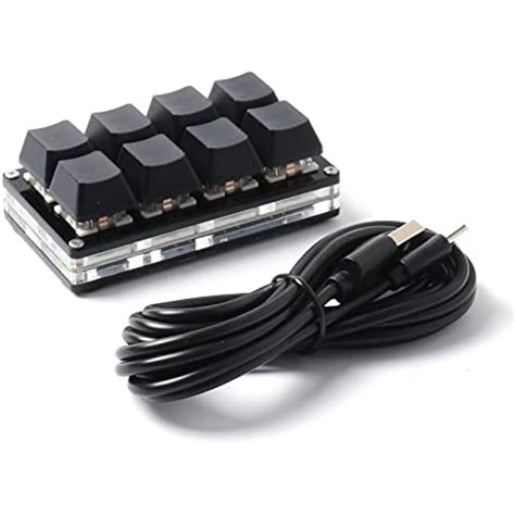 8 Keys Keyboard Usb Interface Custom Copy Paste Shortcuts Mini