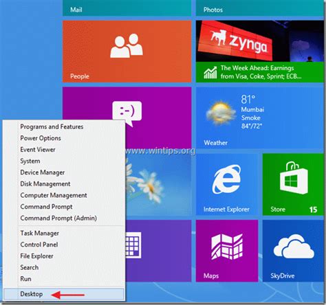 Tip How To Place The Show Desktop Icon In Windows Or Windows