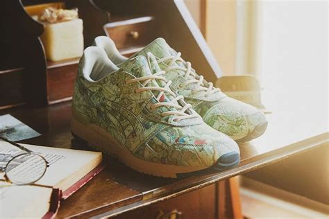 Atmos X Asics Gel Lyte Iii “aged Map” 1201a856 300 Nice Kicks