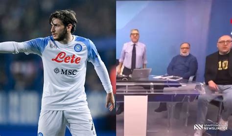 Video იტალიელი კომენტატორის რეაქცია სტუდიაში როდესაც კვარამ გოლი