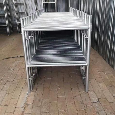 Standard Scaffolding Walk Thru Frame Shoring Frame Scaffolding For Sale Buy Galvanized Powder