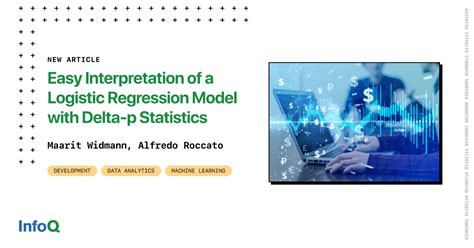 Easy Interpretation Of A Logistic Regression Model With Delta P
