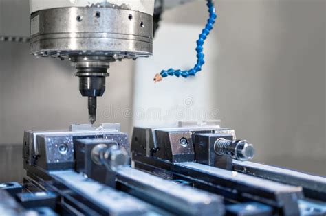 Process Working Of Cnc Turning Cutting Milling Metal Industrial