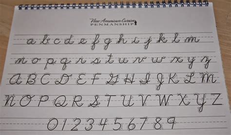 A Learning Journey Tos Review New American Cursive Penmanship Program