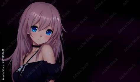 Anime Girl Cute Eyes Wallpaper Hd Anime 4k Wallpapers Portrait Of A