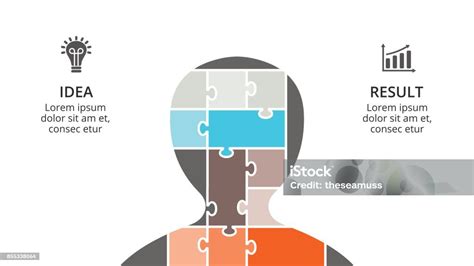 벡터 두뇌 Infographic입니다 인간의 머리 다이어그램 지식 그래프 신경 네트워크 프레 젠 테이 션 및 얼굴 차트에 대 한