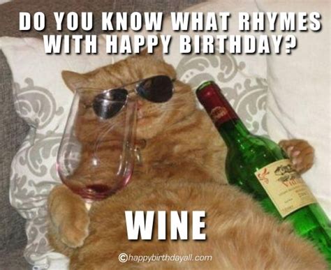20 Funny Birthday Wishes With Wine Funny Birthday Wis