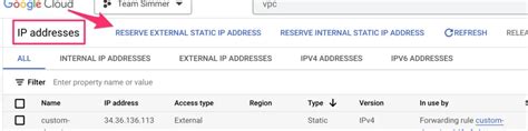 how do i assign a static ip address to outgoing server side gtm
