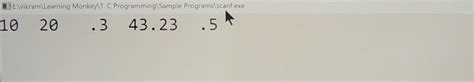 More On Scanf Function Detailed Explanation Learning Monkey