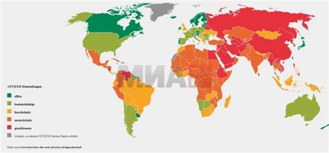 „Атлас на цивилното општество“ Само 3 5 отсто од светското население