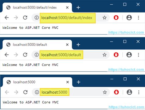 D N Asp Net Core Mvc T H C Ict