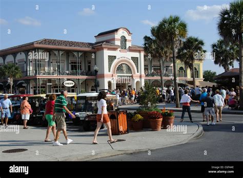 Spanish Springs Town Square In The Villages Retirement Hometown Florida