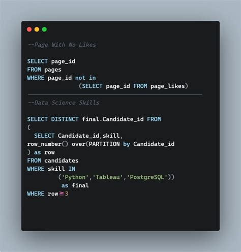Shivani Dashore On Linkedin Day3 Datalemur Sql Profile Followme
