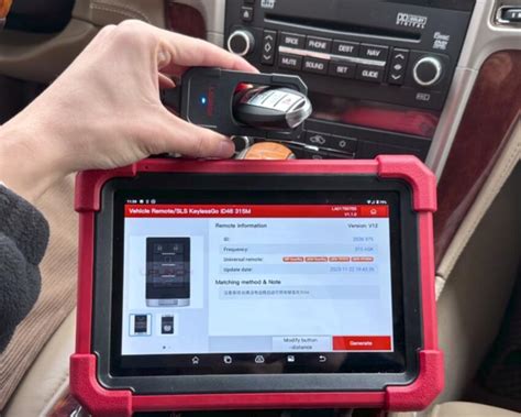 Launch X IMMO Plus Elite Generate And Program Cadillac SLS Key UOBDII Official Blog
