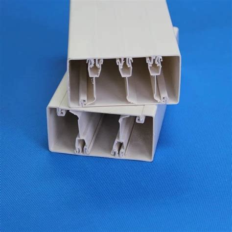 Good Insulation Half Round Curve Pvc Arc Floor Cable Trunking Various Sizes Plastic Pvc Floor