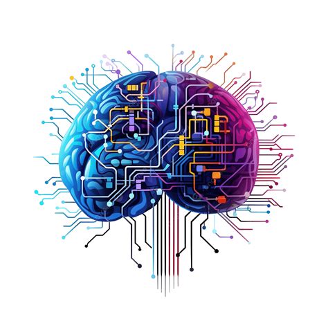 Artificial Intelligence Brain Graphic Element Innovation Knowledge Communication Png